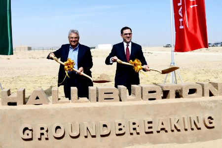 Halliburton breaks ground on first oilfield specialty chemical ...